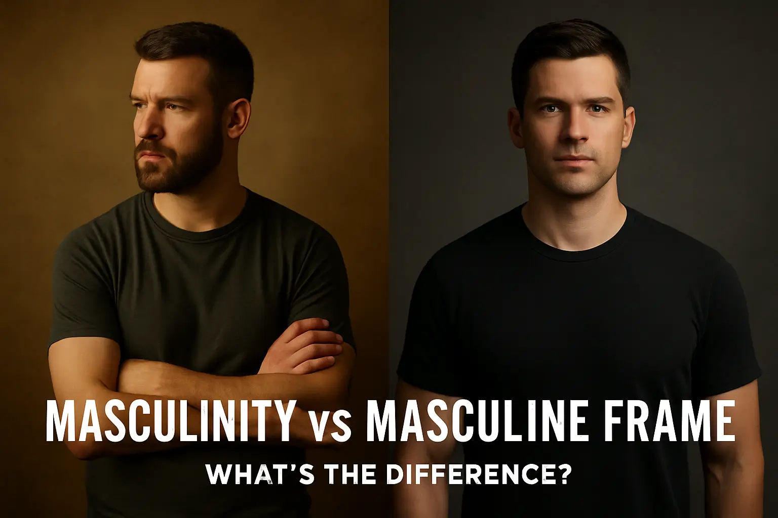 Masculinity vs. Masculine Frame: What’s the Difference? - Masculinity ...