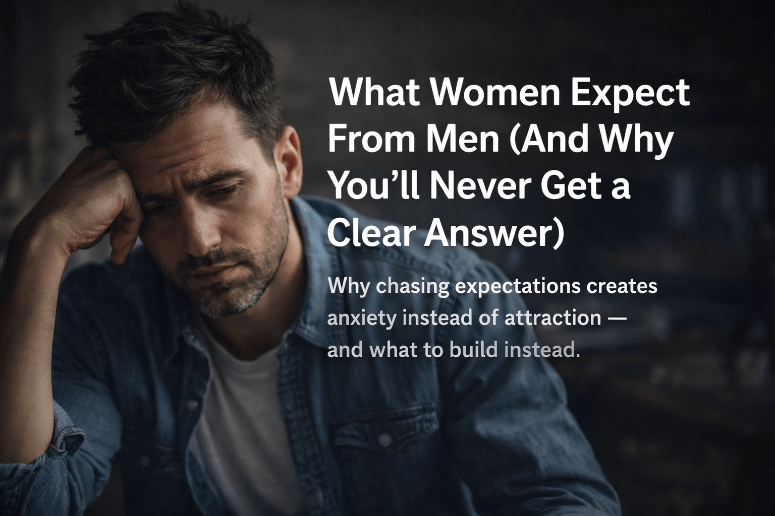 What Women Expect From Men (And Why You’ll Never Get a Clear Answer ...